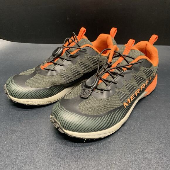 Merrell | Shoes | Merrell Agility Peak Mens Shoes Size 6 Orange Green ...